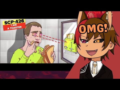 SCP-426 - I am a Toaster (SCP Animation) | DRMalliVT Reacts