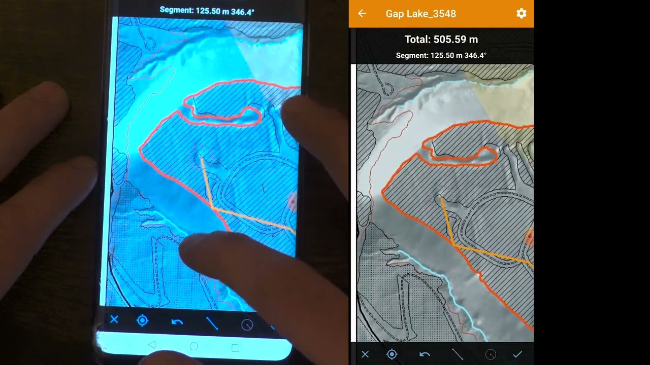 Avenza Maps PDF Map tutorial How to Guide - Tree planter edition.