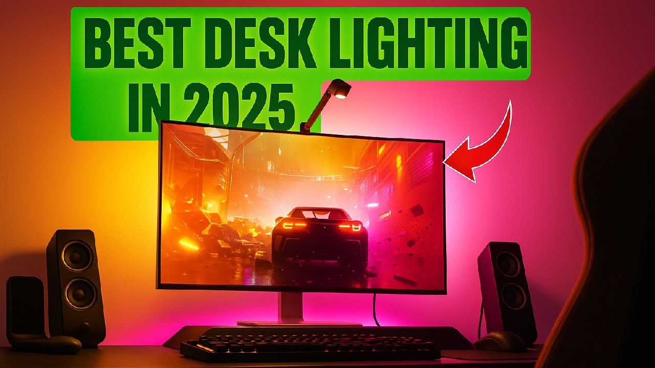 Best Desk Lighting for Gaming Setups in 2025 - RGB, Key Lights & Ambience That Slaps