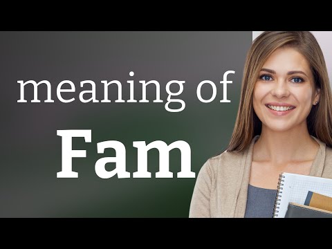 Decoding the Phrase "Fam"