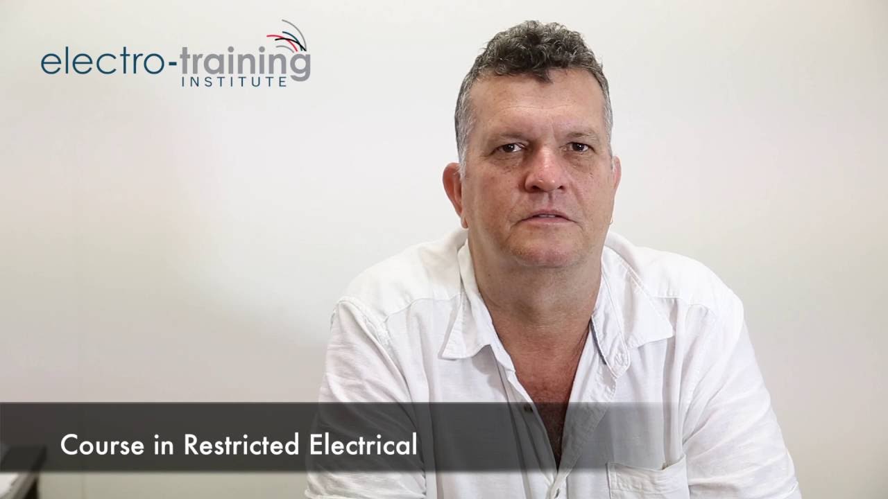 Testimonial - Course in Restricted Electrical