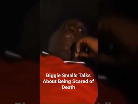 Biggie Smalls Talks About Being Scared Of Death #shorts #biggiesmalls