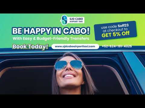 FREE Coupon! Get 5% Off in SJD Cabo Airport Taxi