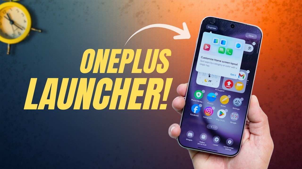 OnePlus Stock Launcher Gets a HUGE Update🔥Amazing New Changes!