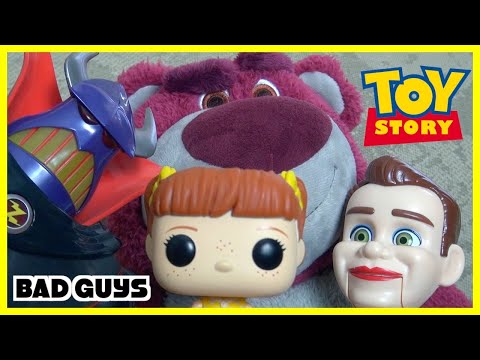 Toy Story 4 Greatest VILLAINS Steal Doritos | BAD GUYS | Woody Buzz Lightyear Superman Gabby-Gabby