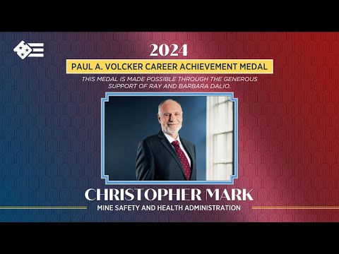 2024 Service to America Medals: Paul A. Volcker Career Achievement