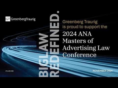 2024 ANA Masters of Advertising Law Conference