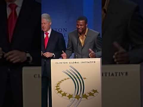 Chris Tucker does his best President Clinton impression at CGI 2006