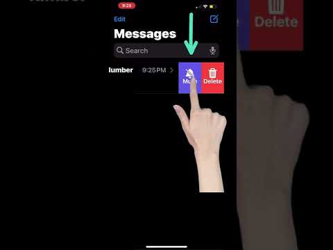 How to MUTE text messages on an iPhone | Group Messages