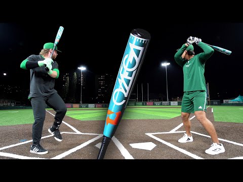 Hitting with the 2026 DeMarini OMEGA | BBCOR Baseball Bat Review (with @hawaiiathletics)