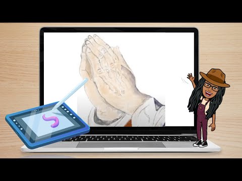 How To Digitally Draw...Praying Hands (FULL EPISODE)