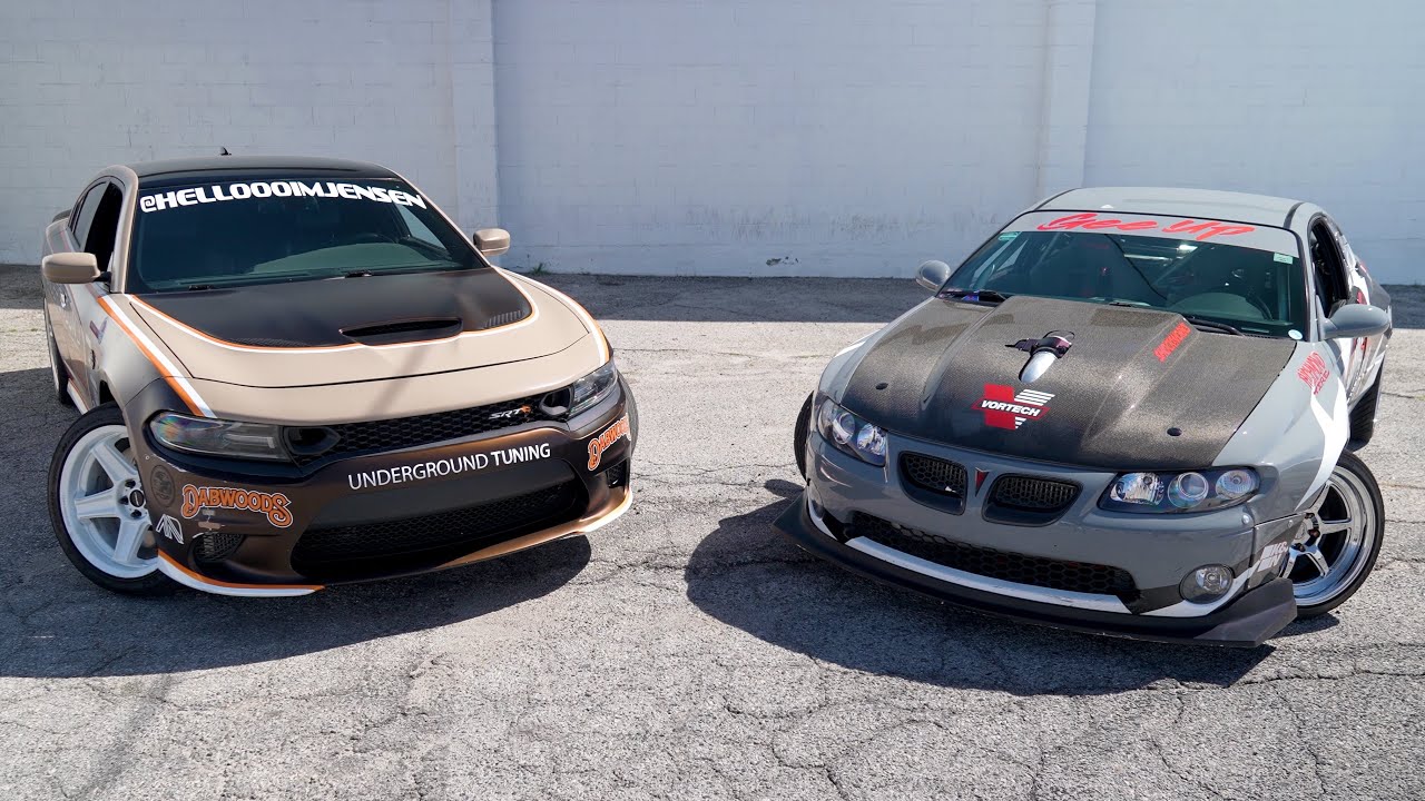 Manual 900HP HELLCAT Charger vs 800HP Supercharged GTO Go BALLISTIC! [4K]