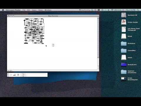Hypertext Reading Demo: Moulthorp's Victory Garden
