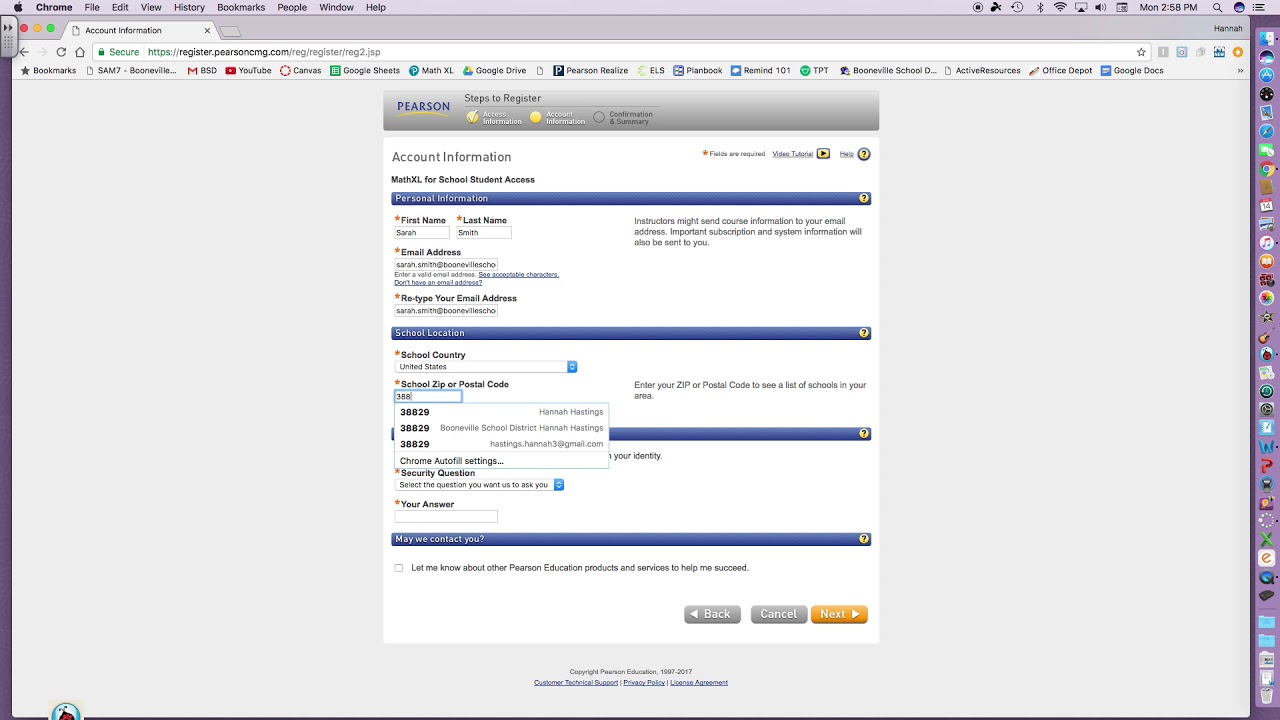 How to sign up for MathXL!!
