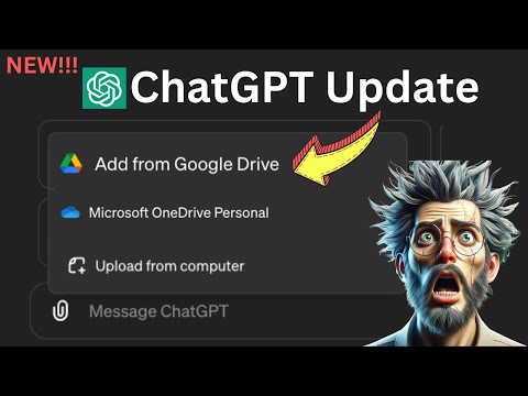 NEW!! ChatGPT Integration with Google Drive and Microsoft OneDrive