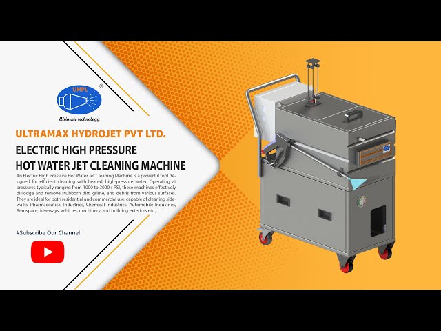 Water Jet Cleaning Machine - High Pressure Jet Cleaning Machine ...