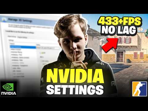m0NESY Shares His SECRET Nvidia Settings For MAXIMUM FPS & REDUCE LAG