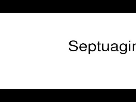 How to pronounce Septuagint