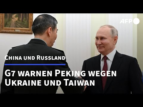 Diplomatisches Fernduell um Chinas Rolle in Ukraine und Taiwan | AFP