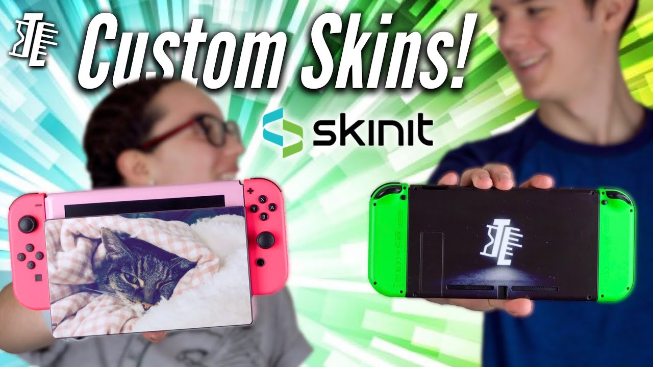 Custom Skins for Nintendo Switch - Skinit Review!