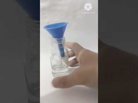 Reaction of hydrogen peroxide and potassium permanganate