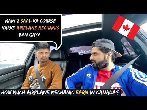 SHOCKING EARNINGS AS AIRCRAFT MECHANIC IN CANADA | Best Course for Students