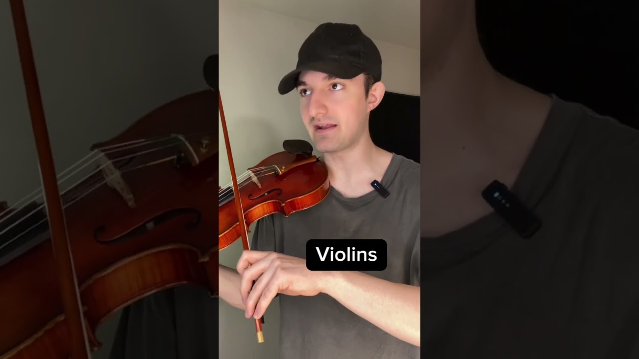 When you try to give the Violas the melody... #shorts