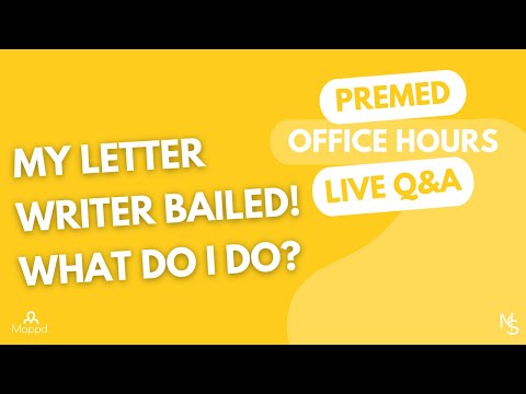 How Can I Come Back From a Low GPA? | Premed Office Hours Ep 153