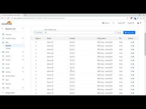 How to bulk update DNS IP addresses in Cloudflare on Windows