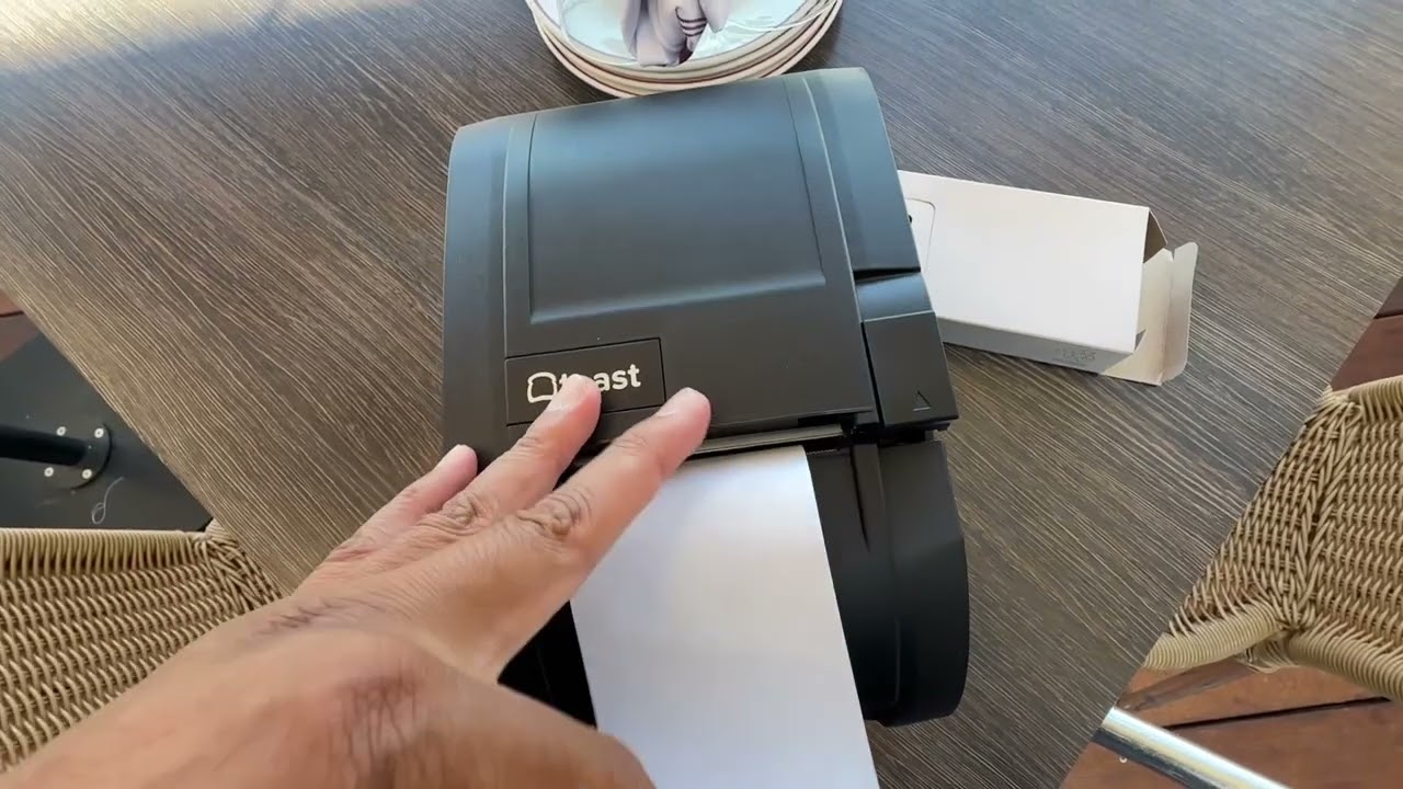 Setup and install a new Toast POS kitchen printer.