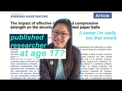 how to publish research as a high school student ????