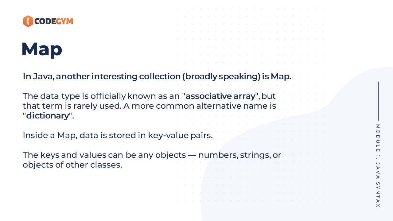 Java Map | CodeGym University Course
