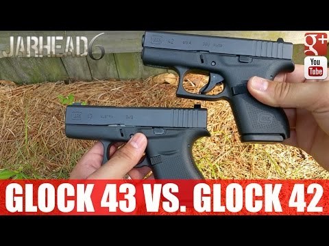 Glock 43 Vs. Glock 42: Size Comparison