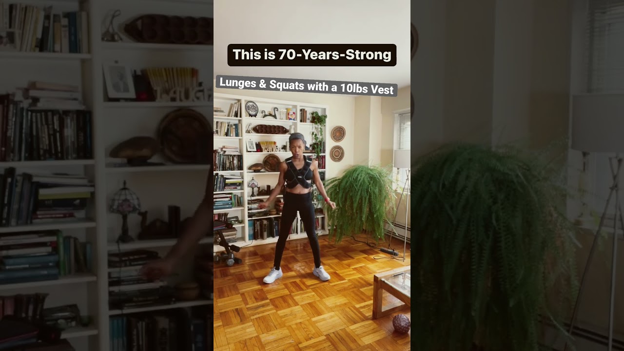 Stepping into Longevity with Lunges & Squats #shorts #ageless #legs #legday #lunges #longevity