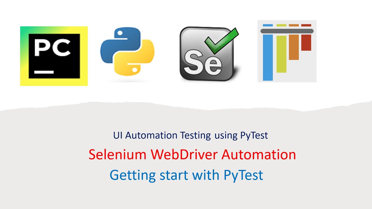 Python With Selenium and PyTest Part 41: Getting Start With PyTest
