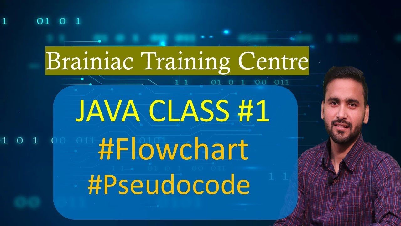 JAVA BASICS || CLASS #1 || JAVA FLOWCHART || PSEUDOCODE || CODING || WEEKEND CLASSES