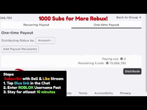 π΄FREE ROBUX LIVE | Robux Bang Bang Live Giveaway - 0 Views 2025