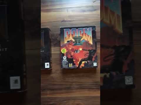 All Original Doom boxes, Bought them new in the 90’s #doom #doom2 #finaldoom #retrogaming