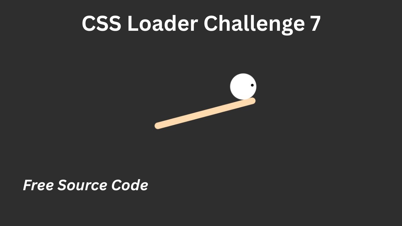 CSS Animation Tutorial | CSS Loader Challenge 7 #cssanimation #csstutorial #cssloader