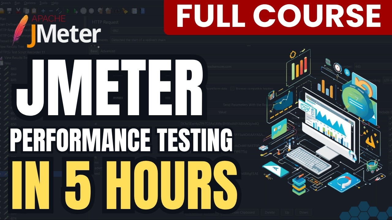 Master Apache JMeter Full Course | Complete Performance Testing Course in 5 Hours