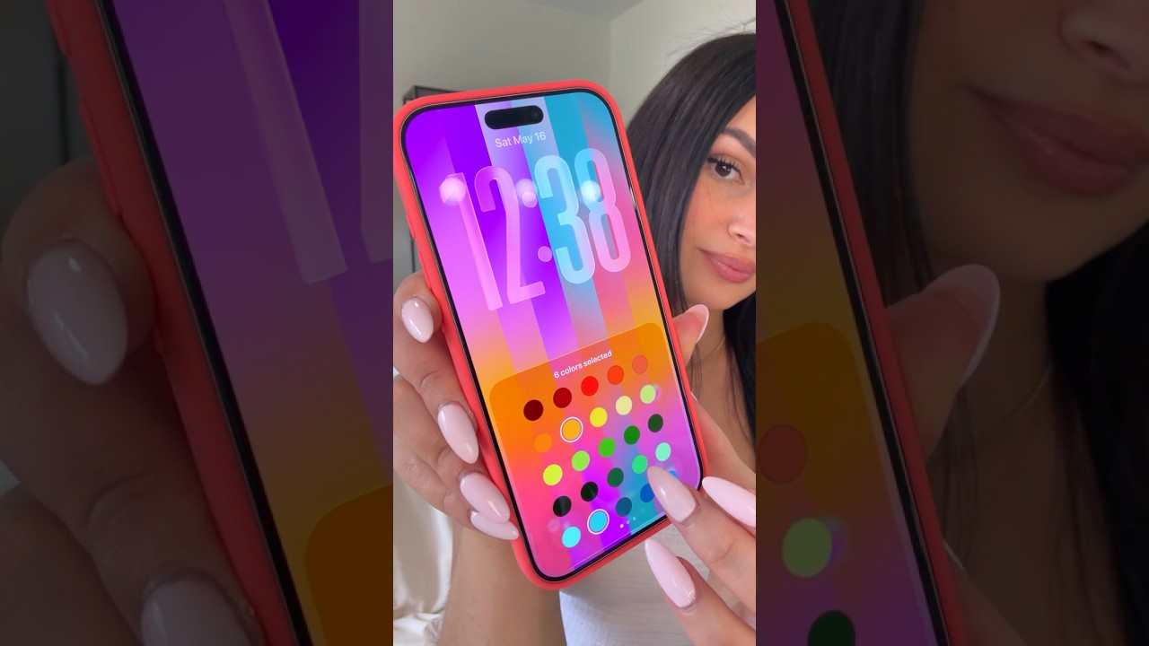 iOS 26.5 is out & it has cute new pride wallpapers 🌈💫✨ #appletea #ios26 #iphoneupdate