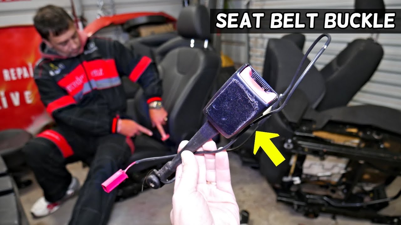 HOW TO REPLACE SEAT BELT BUCKLE ON A CAR