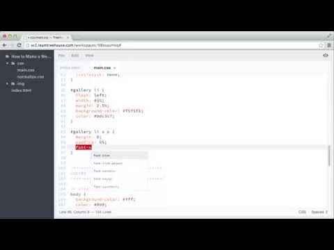Style the Image Captions - How to Make a Website