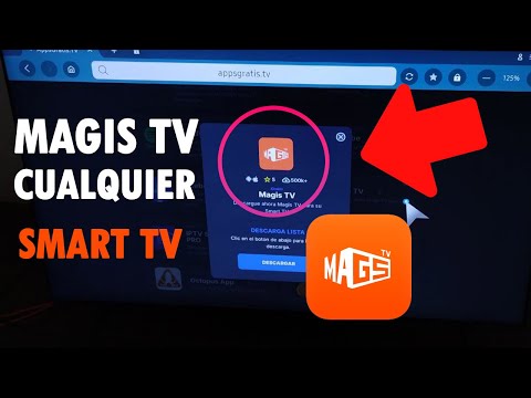 Como DESCARGAR MAGIS TV en CUALQUIER SMART TV