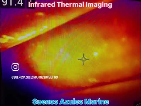 Suenos Azules Marine Surveying - Infrared Thermal Imaging of Boats and Yachts