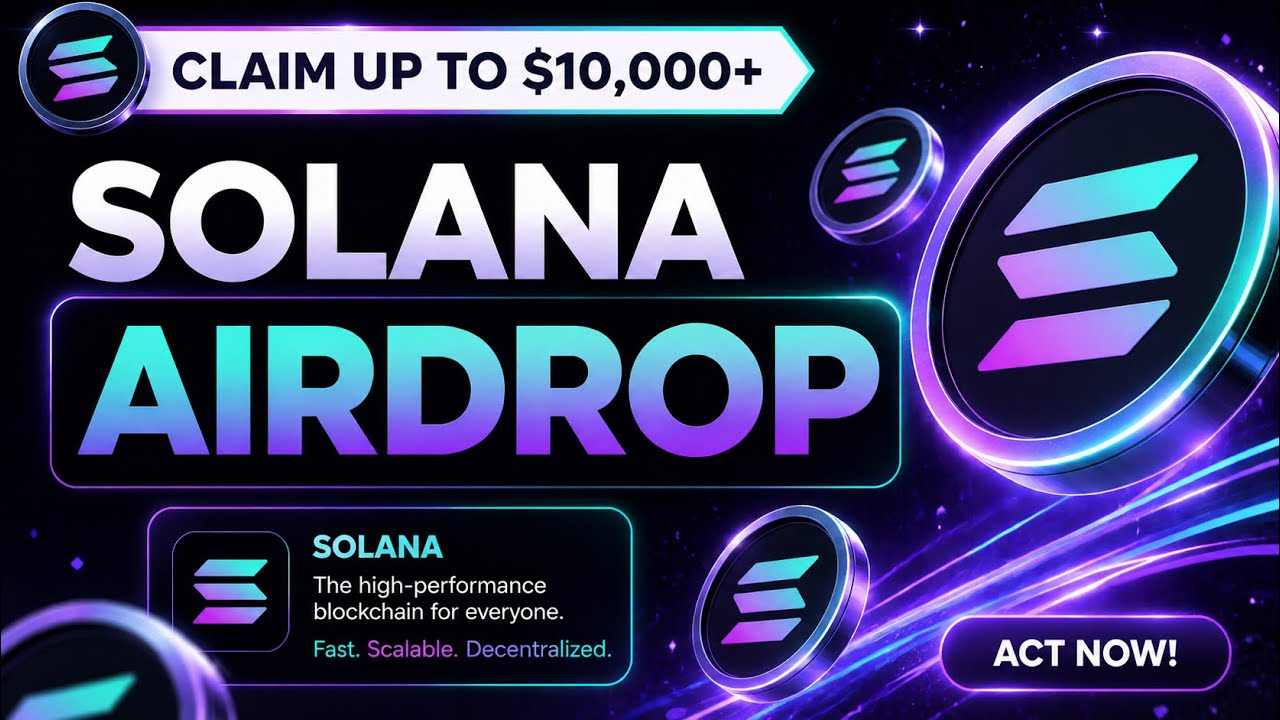 Solana Airdrop 2026: How to Claim SOL Tokens FAST (Live Eligibility Guide)