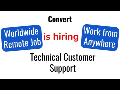 Customer Support Remote Jobs | Work from Home | Technical Support Jobs