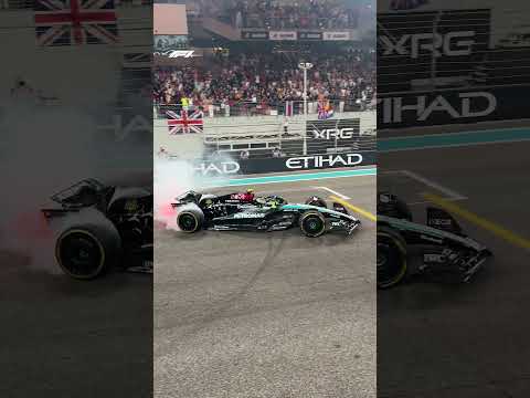 Lewis Hamilton's Final Donuts For Mercedes 🥹🍩