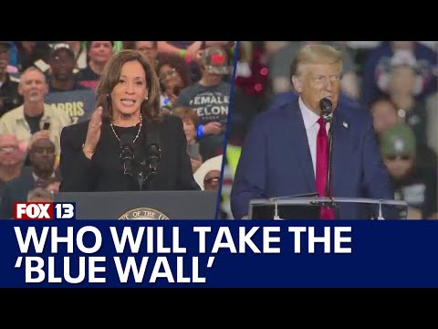 Campaign final stretch: 'Blue Wall' states under focus | FOX 13 Seattle