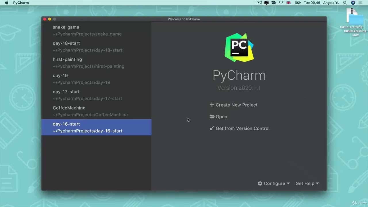 How to use the Starter Code | 100 Days of Code: The Complete Python Pro Bootcamp for 2022